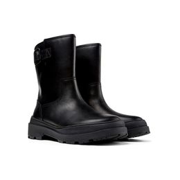 Camper Leder-Boots in Schwarz - 61% | Größe 39 | Damen-stiefel