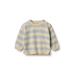 Wheat Pullover in Beige/ Hellblau - 41% | Größe 68 | Baby-pullover-cardigans