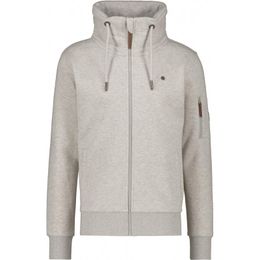 ALIFE & KICKIN Sweatjacke »Herren EliasAK A« pumice melange M M Sportlich bequeme Herrensweatjacke EliasAK A von alife and kickin mit durchgehendem...