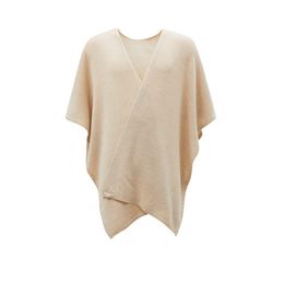Lanerossi Wollponcho "Asia" in Beige - (L)160 x (B)108 cm - 20% | Damenjacken