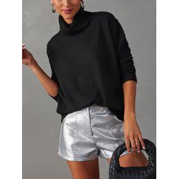 Milan Kiss Bluse in Schwarz - 47% | Gr&ouml;&szlig;e L | Damen-pullover-cardigans