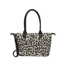 Charm Schultertasche in Creme/ Schwarz - (B)42 x (H)25 x (T)15 cm - 47% | Damen-taschen