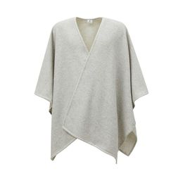 Lanerossi Poncho "Margot" in Grau - (L)130 x (B)170 cm - 83% | Damenjacken