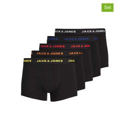 Jack & Jones Jack & Jones 5er-Set: Boxershorts in Schwarz - 35% | Größe XL | Herren-waesche