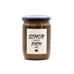 Mad Candle Duftkerze "Schön, dass es Dich gibt!" in Braun - 360 g - 11% | Kerzen-vasen