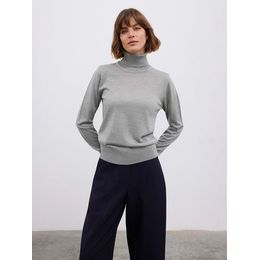 BGN Rollkragenpullover in Grau - 78% | Größe 40 | Damen-pullover-cardigans
