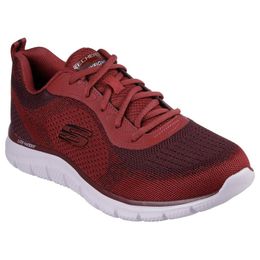 Skechers Sneaker »TRACK-GLENDOR« Trainingsschuh, Schnürschuh, Freizeitschuh mit Memory Foam weinrot 47,5 47,5 Knit Lace Up Sneaker von Skechers in...