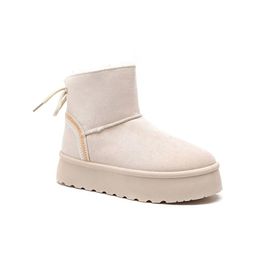 Sixth Sens Winterboots in Beige - 57% | Größe 38 | Damen-stiefel