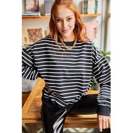 Olalook Sweatshirt in Schwarz - 63% | Gr&ouml;&szlig;e M | Damen-sweatshirts-jacken