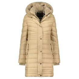 Geographical Norway Steppmantel "Biensur" in Beige - 70% | Größe L | Damenjacken