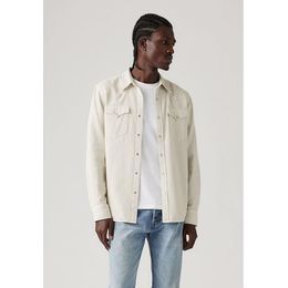 Levi's Levi ́s Jeans-Hemd in Creme - 56% | Größe XL | Herren-plussize