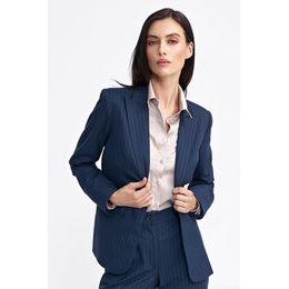 Nife Blazer in Dunkelblau - 80% | Größe 42 | Damenjacken