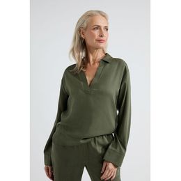 Josephine & Co Josephine & Co Bluse "Amelia" in Khaki - 67% | Gr&ouml;&szlig;e 40 | Damen-blusen