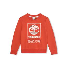 Timberland Sweatshirt in Rot - 69% | Größe 104 | Kinder-sweatshirts-jacken