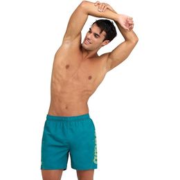 arena Badeshorts in Türkis - 34% | Größe XL | Herren-bademode-sport