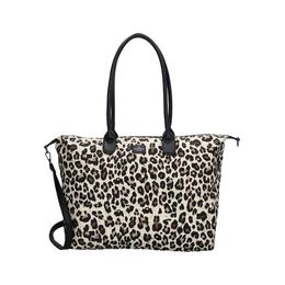 Charm Schultertasche in Creme/ Schwarz - (B)30 x (H)20 x (T)11 cm - 44% | Damen-taschen