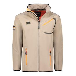 Geographical Norway Softshelljacke "Tramway" in Beige - 67% | Größe XXL | Herren-outdoorjacken