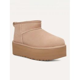 UGG Australia UGG Boots "Classic Ultra Mini Platform" in Beige - 10% | Größe 38 | Damen-stiefel