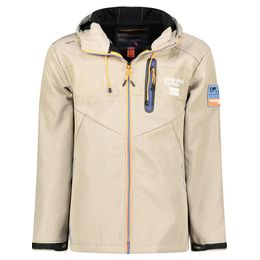 Geographical Norway Softshelljacke "Raoul" in Beige - 67% | Größe M | Herren-outdoorjacken