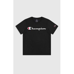Champion Shirt in Schwarz - 24% | Gr&ouml;&szlig;e 134/140 | Kinder-oberteile