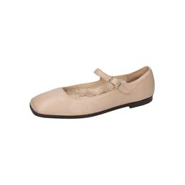 Melvin & Hamilton MELVIN & HAMILTON Leder-Ballerinas "Livia 7" in Beige - 63% | Größe 41 | Damen-ballerinas