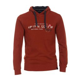 Casamoda Hoodie in Bordeaux - 41% | Größe M | Herren-sweatshirts-jacken