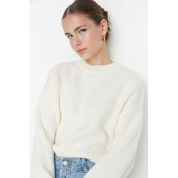Trendyol Pullover in Creme - 44% | Größe L | Damen-pullover-cardigans