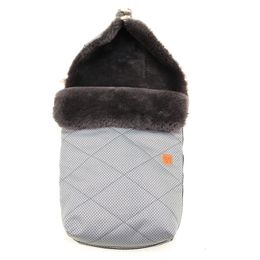 Kaiser Naturfellprodukte Lammfell-Fu&szlig;sack "Natura Graphit" in Anthrazit - (L)85 x (B)45 cm - 60% | Baby-fusssaecke