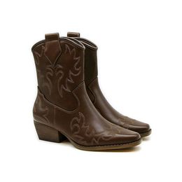 Belluci Westernstiefel in Braun - 61% | Größe 39 | Damen-stiefel