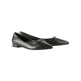 Högl Högl Leder-Ballerinas "Vivienne" in Schwarz - 64% | Größe 38,5 | Damen-ballerinas