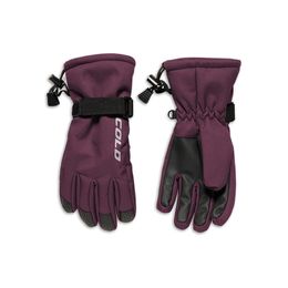 COLD Ski-Handschuhe "Igloo" in Pflaume - 55% | Größe 140/146 | Kinderhandschuhe