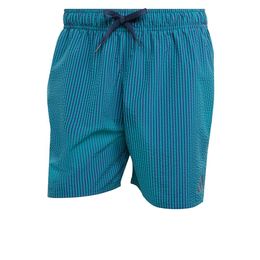 adidas Sportswear Boardshorts 'Seersucker' Herren Gr&ouml;&szlig;e S aqua / enzian