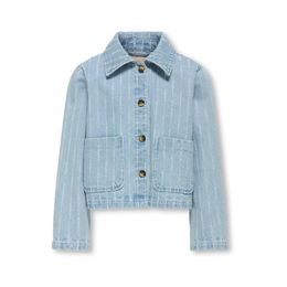 ONLY GIRLS Jacke 'KOGLerin' Mädchen Größe 140 blue denim
