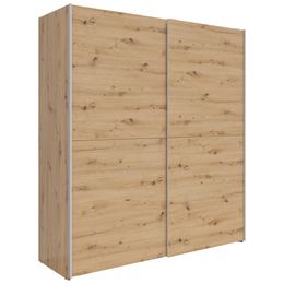 Boxxx Schwebet&uuml;renschrank, Eiche Artisan, Holzwerkstoff, 2 F&auml;cher, 170x191x59 cm, Schlafzimmer, Kleiderschr&auml;nke, Schwebet&uuml;renschr&auml;nke