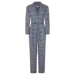 Pepe Jeans f&uuml;r Damen. PL230497 Lucie Jumpsuit blau (L), L&auml;ssig, Modal, Langarm