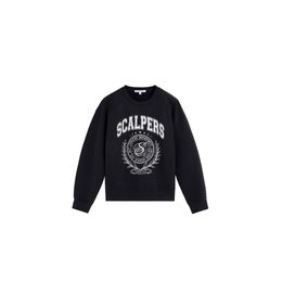 Scalpers Sweatshirt 'College' female Blue size XS