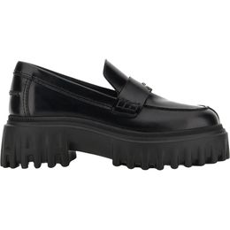 Hogan Loafer - Flat Shoes Black - Gr. 38 (EU) - in Schwarz - f&uuml;r Damen