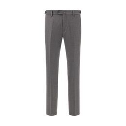Boggi Milano Pleated Pants male Grey size 56