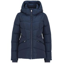 Covered Winter Jacket 'ANNA 2' female Blue size M