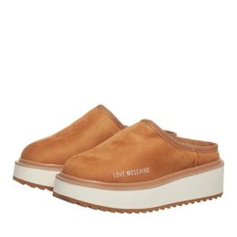 Love Moschino Slipper & Pantoletten - Scarpa Donna - Gr. 40 (EU) - in Braun - f&uuml;r Damen