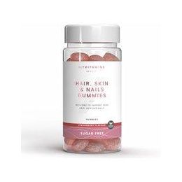 Myvitamins Zuckerfreie Hair, Skin & Nails Fruchtgummis - 60Gummib&auml;rchen - Sugar Free Strawberry