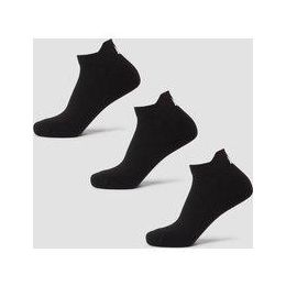 MP Unisex Turnschuh-Socken (3er-Pack) &ndash; Schwarz - UK 9-11