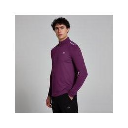 Myprotein MP Herren Active Top mit 1/4-Rei&szlig;verschluss &ndash; Violett - XS