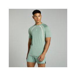 MP Herren TeMPo Panel Kurzarm-T-Shirt &ndash; Hellgr&uuml;n - L