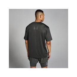 MP Herren TeMPo Oversize-Netz-Trainings-T-Shirt &ndash; Nachtgrau - XS