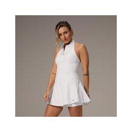 MP X Tatiana Tenniskleid mit Kragen &ndash; Wei&szlig; - S