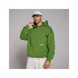 MP Lifestyle Oversized Kapuzenpullover &ndash; Dunkles Kiefergr&uuml;n - S-M