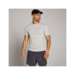 MP Herren Velocity Muscle Fit Nahtloses T-Shirt &ndash; Chrom - XL