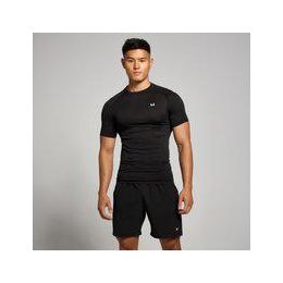 Myprotein MP Herren Tempo nahtloses T-Shirt mit Grafikelement &ndash; Schwarz - S
