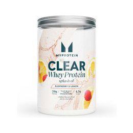 Myprotein Clear Whey Splash - 390G - 15Portionen - Splash Of - Raspberry & Lemon